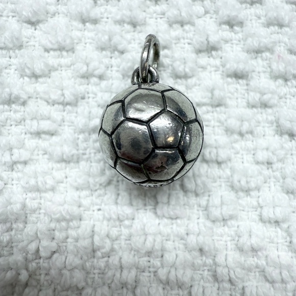 James Avery | Jewelry | Retired James Avery Soccer Ball 3d Charm ...